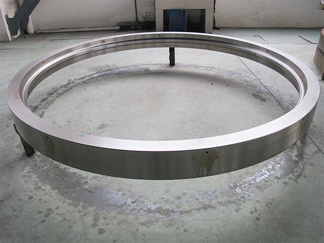 seamless hot forged rolled rings, forged rings for slewing bearings ...